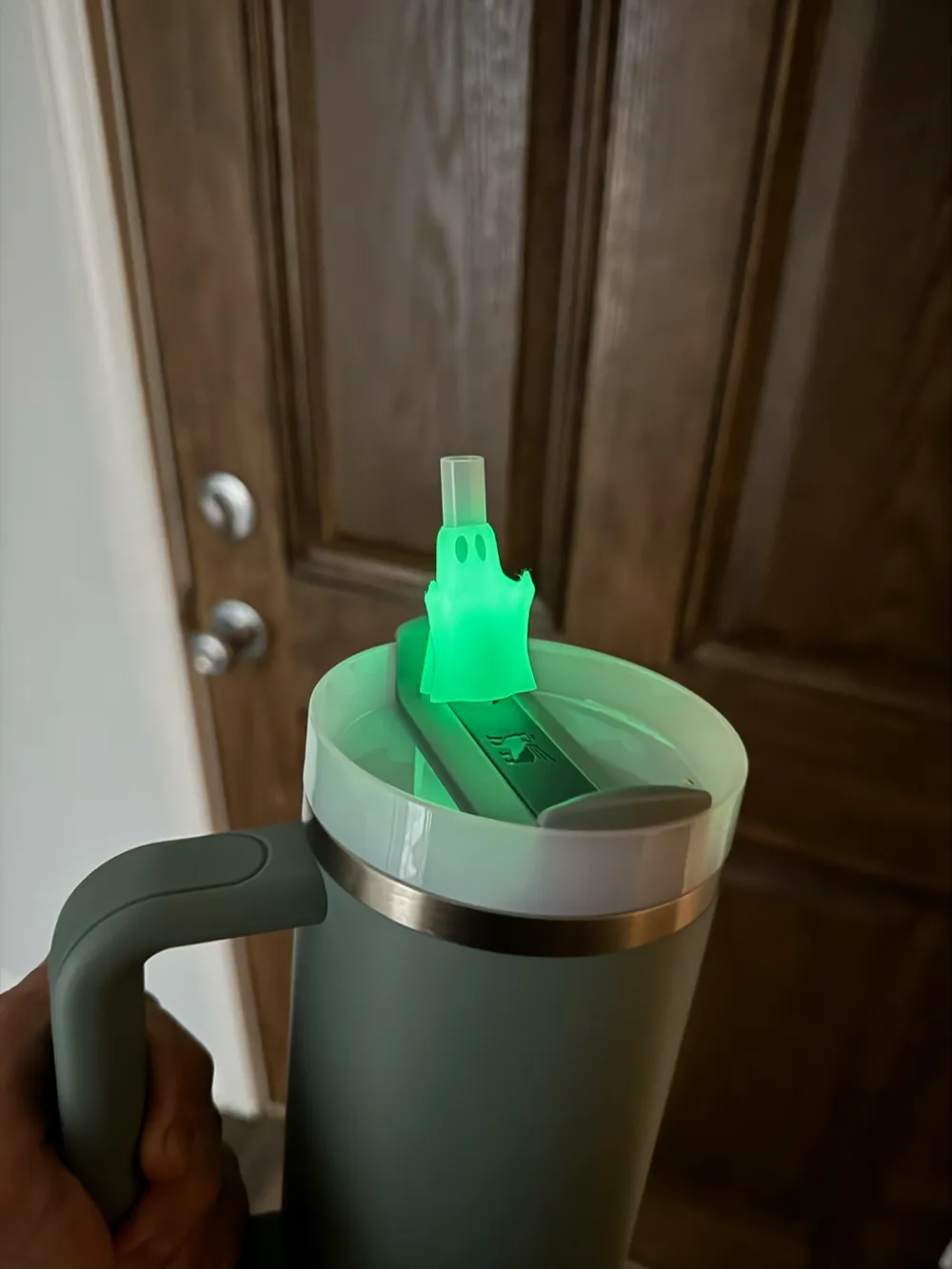 Ghost Stanley Straw Topper - Free 3D Print Model - MakerWorld