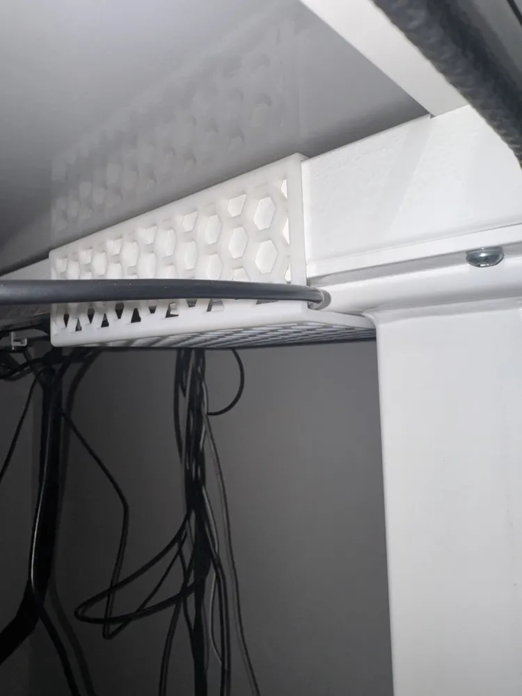 Honeycomb Cable Holder - Flexispot - Free 3D Print Model - MakerWorld