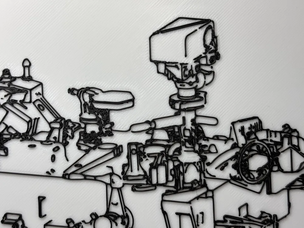 Mars Rover Curiosity - Blueprint - Illustration by PaperPlaneLab ...