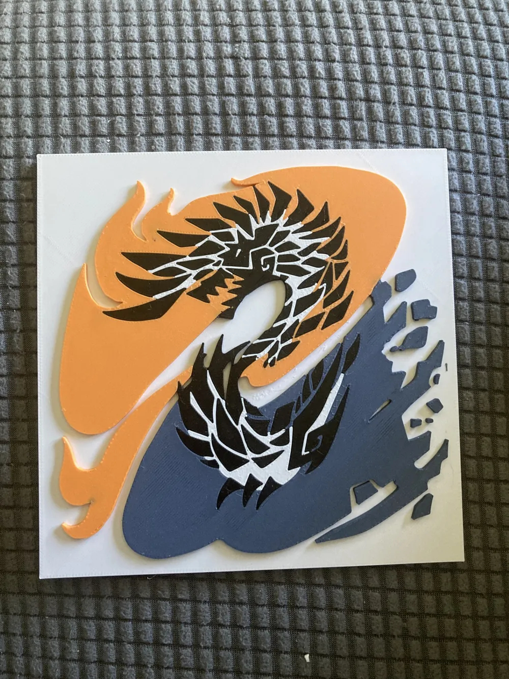 PLAQUE ALATREON MONSTER HUNTER WORLD ICEBORN by jesuslovea MakerWorld ...