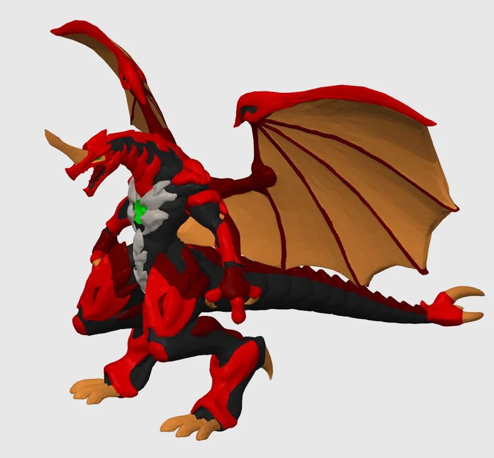 BAKUGAN DRAGONOID by benoitperocheau - MakerWorld