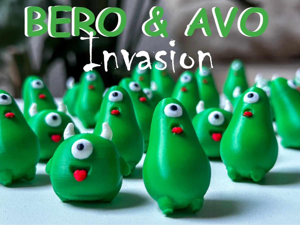 Bero And Avo Alien Invasion by JEOS MakerWorld: Download Free 3D Models