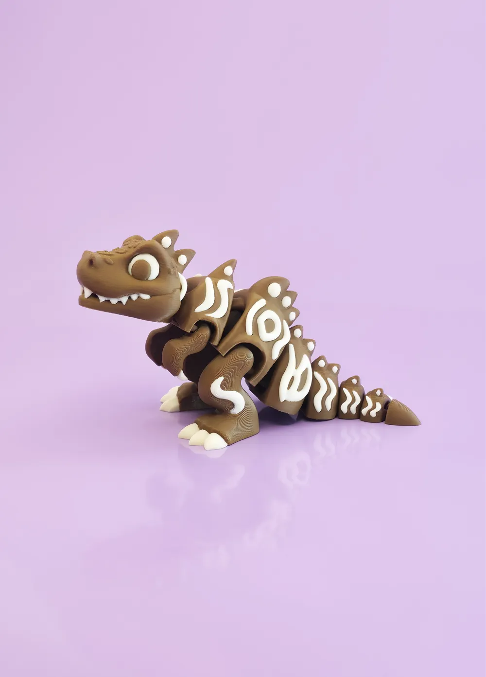 Gingerbread Dinosaur T-Rex (Gingy-Rex) - Free 3D Print Model - MakerWorld