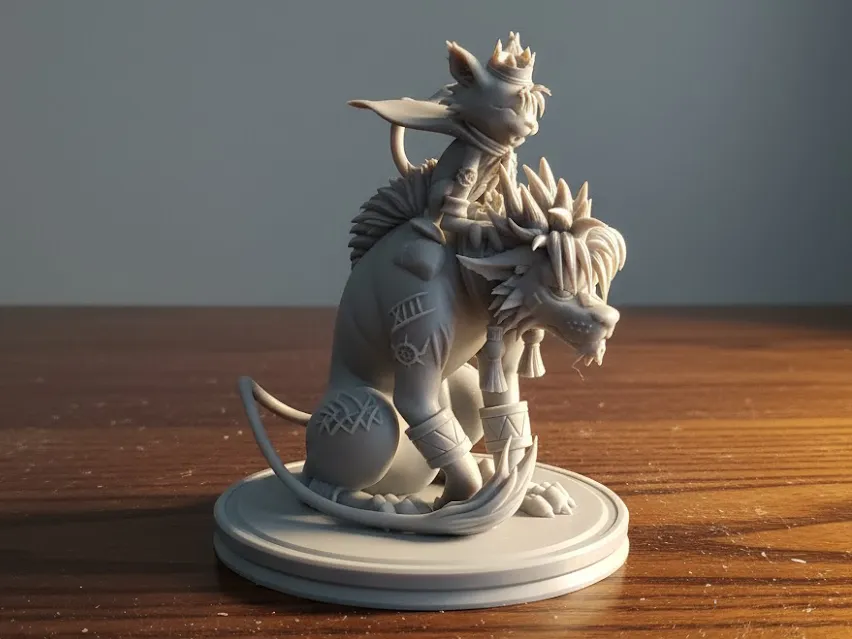 Red XIII e Cait Sith - Final Fantasy 7 - 3D Model by 3D RayKyros ...