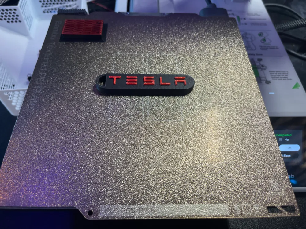 Tesla Keychain by Loseph_3D - MakerWorld