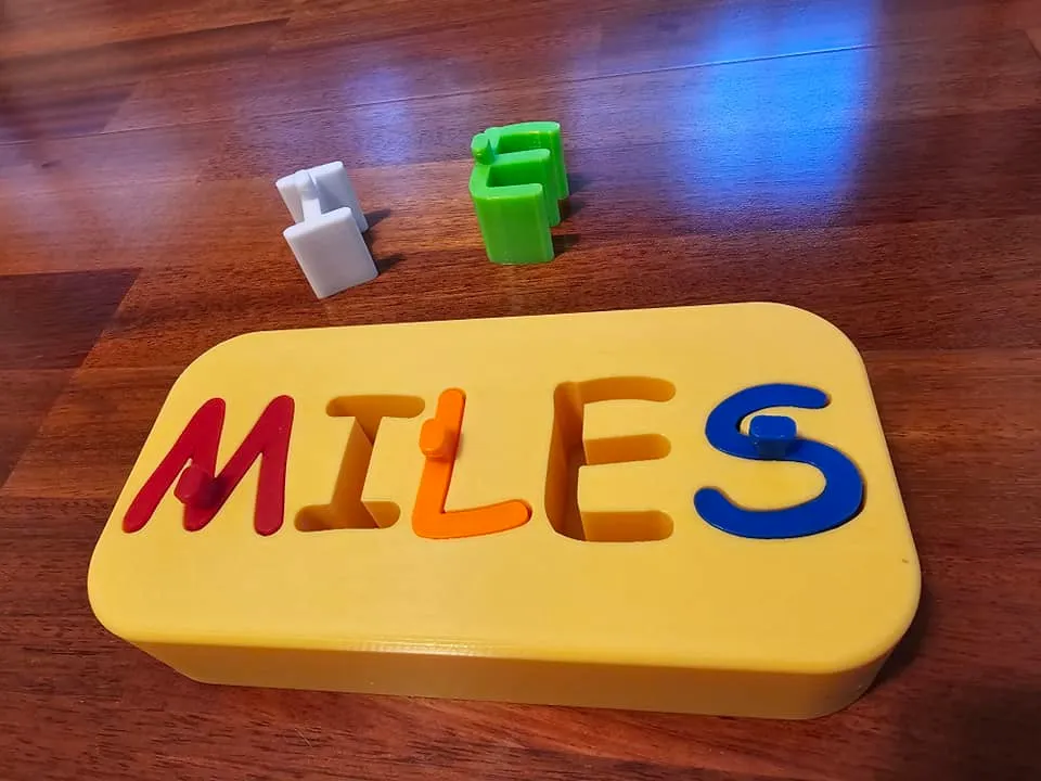 MILES Toddler Baby Shape Learning Toy. SAFE! - Free 3D Print Model ...