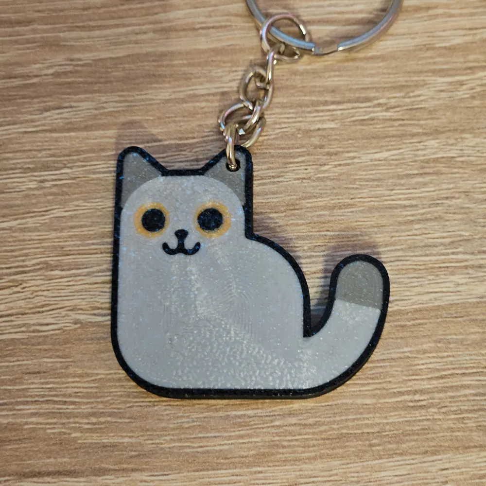 Cute cats keychains by ge0kan MakerWorld: Download Free 3D Models