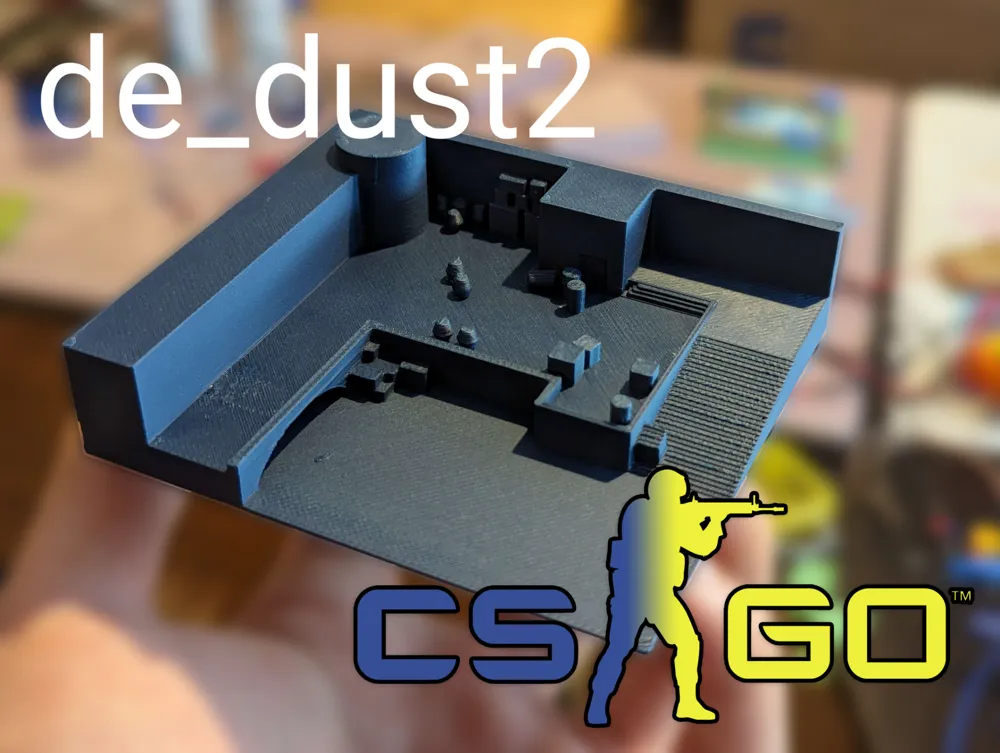 CSGO Dust 2 Site A Remixed by hubuki - MakerWorld