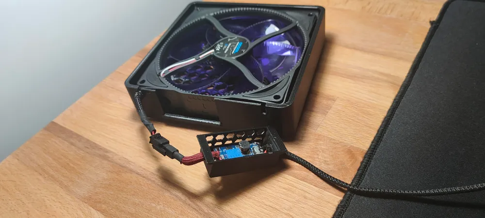 GMKtec m5 120mm bottom fan shroud by ernig - MakerWorld