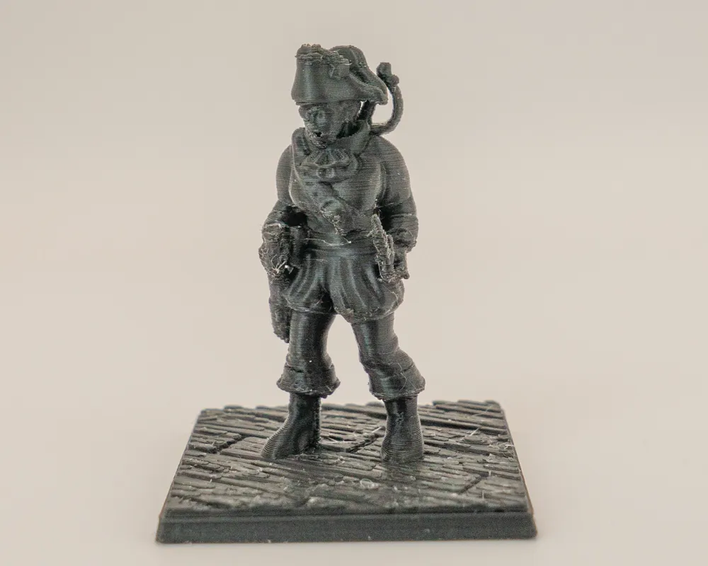 DnD Miniature Dwarf Female Captain by fb-artwork - MakerWorld
