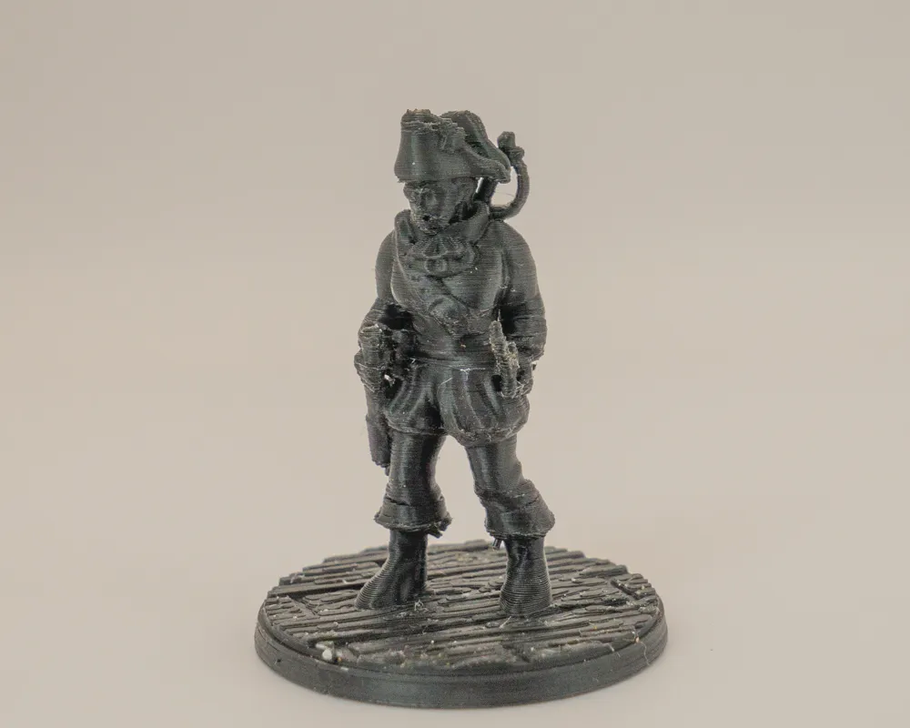 DnD Miniature Dwarf Female Captain by fb-artwork - MakerWorld