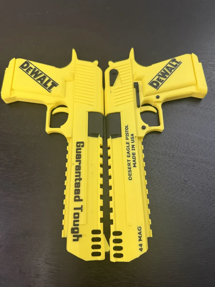 DeWalt Desert Eagle Magnetic Toolbox Badge - Free 3D Print Model ...