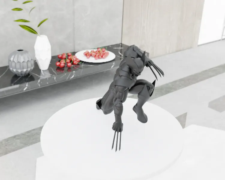 Wolverine - Free 3D Print Model - MakerWorld