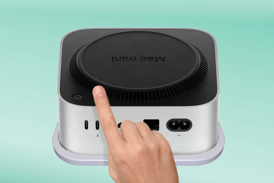 Mac Mini M4 upside down stand button solution by Oli - MakerWorld