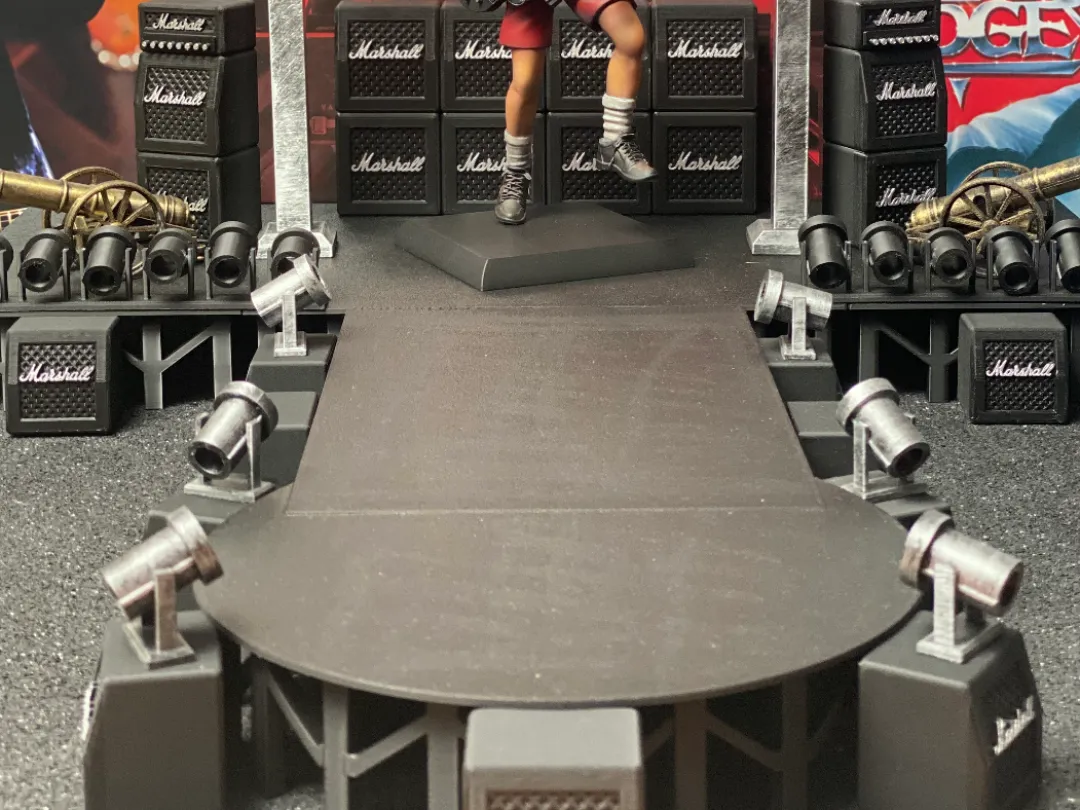 Full ACDC Stage Structure - Free 3D Print Model - MakerWorld
