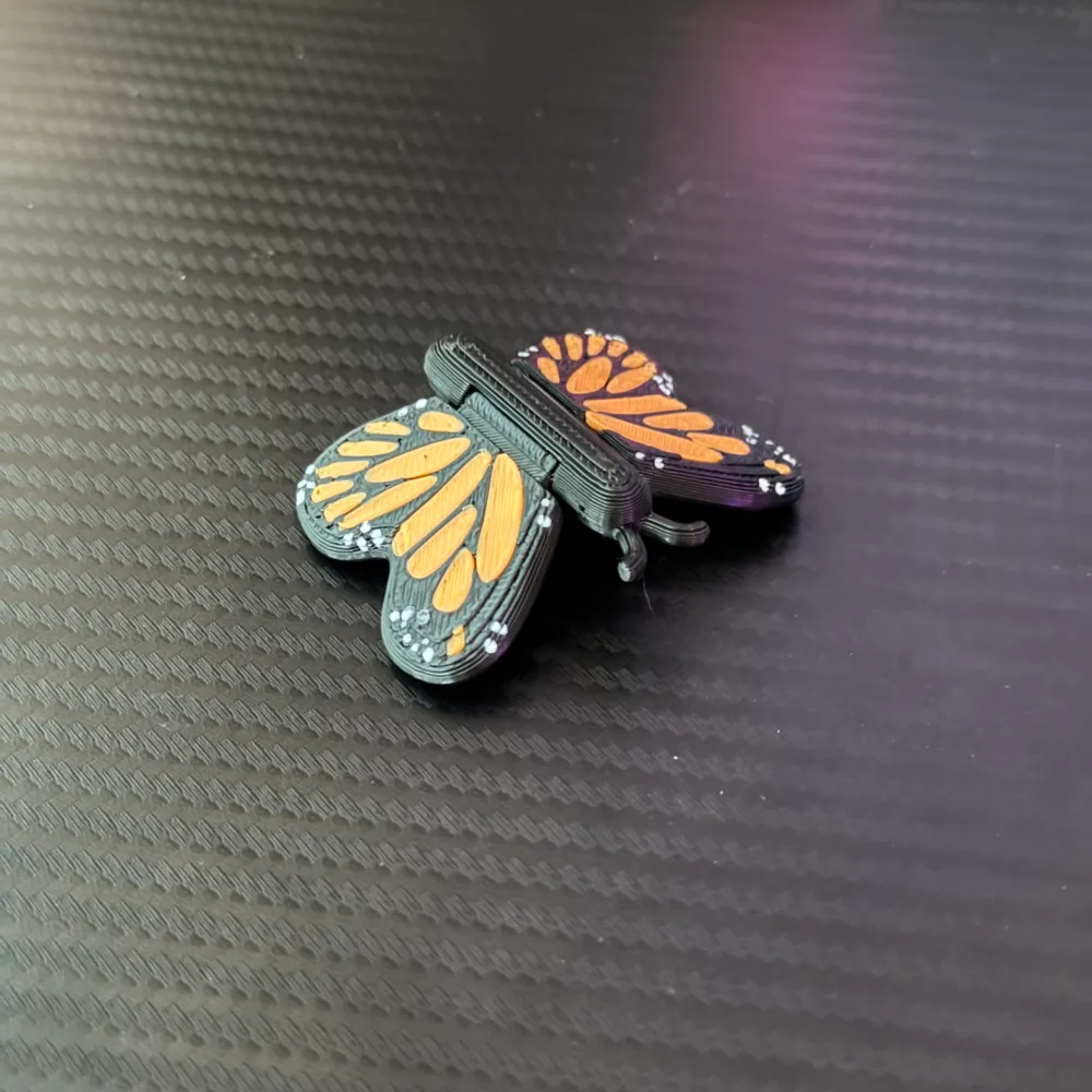 Articulated Cute Butterfly by Waffly3D MakerWorld: Download Free 3D Models