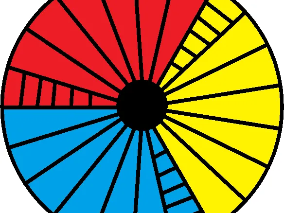 Seven Segment Color Mixing Wheel by Cro-Mag_Jr - MakerWorld