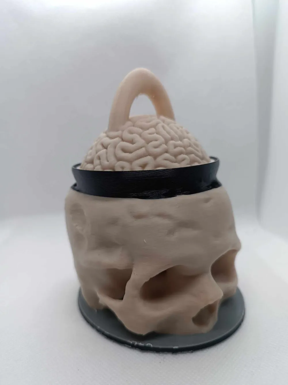Halloween skull cauldron with lid hallowen 2024 by drakeforge3d ...