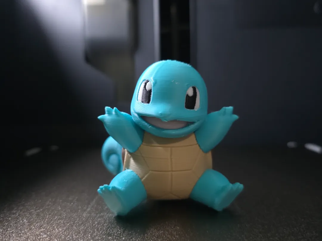 Happy Squirtle - Free 3D Print Model - MakerWorld
