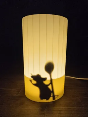 Ratatouille lamp - Free 3D Print Model - MakerWorld