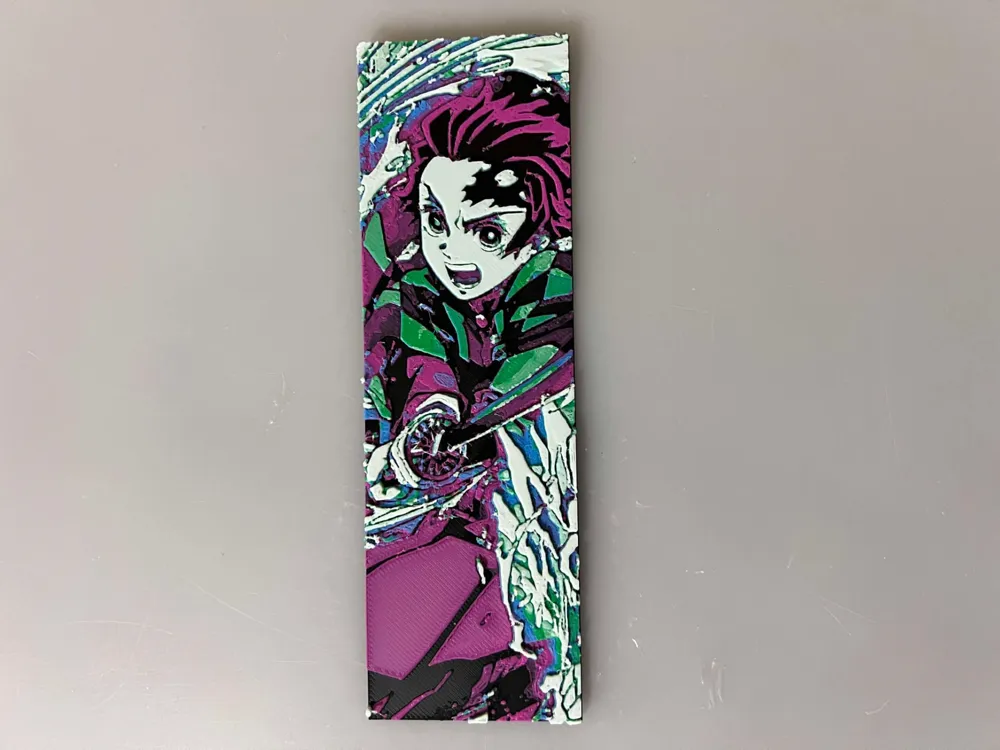 Tanjiro, Demon Slayer, Bookmark by 3djd MakerWorld: Download Free 3D Models