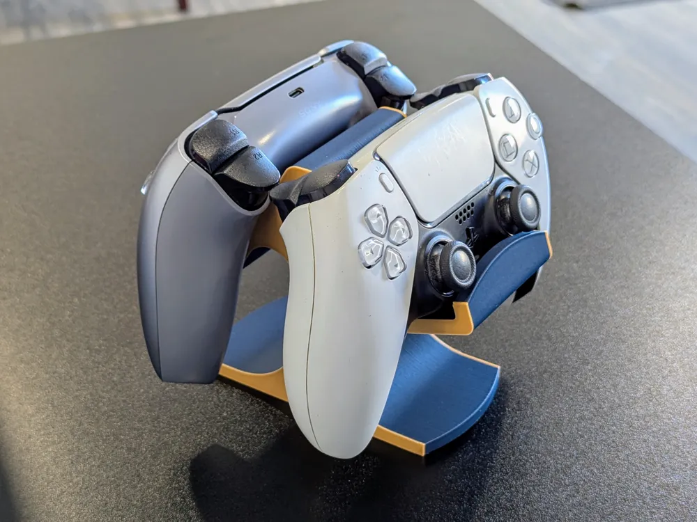 Dual PS5 Controller Stand | No Supports by Grandpa 3DPrints MakerWorld ...