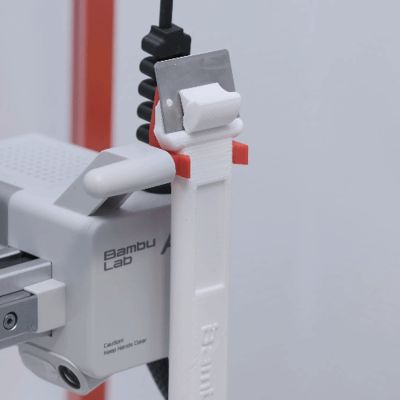 Bambu Scraper Holder v2 for A1 & A1 Mini by Nicolai Kilhof MakerWorld ...