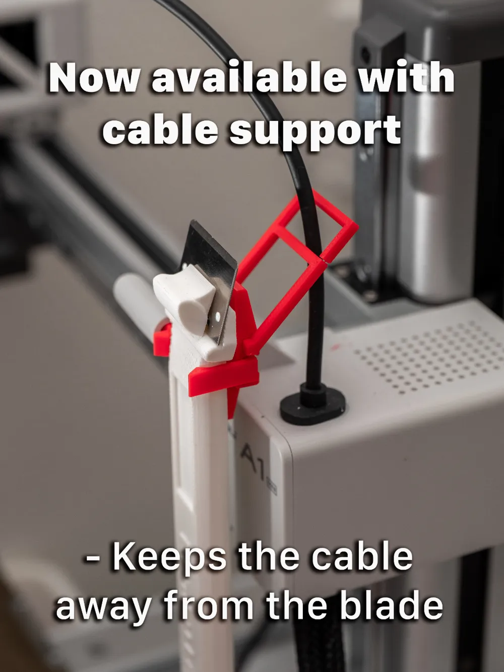 Bambu Scraper Holder v2 for A1 & A1 Mini by Nicolai Kilhof MakerWorld ...