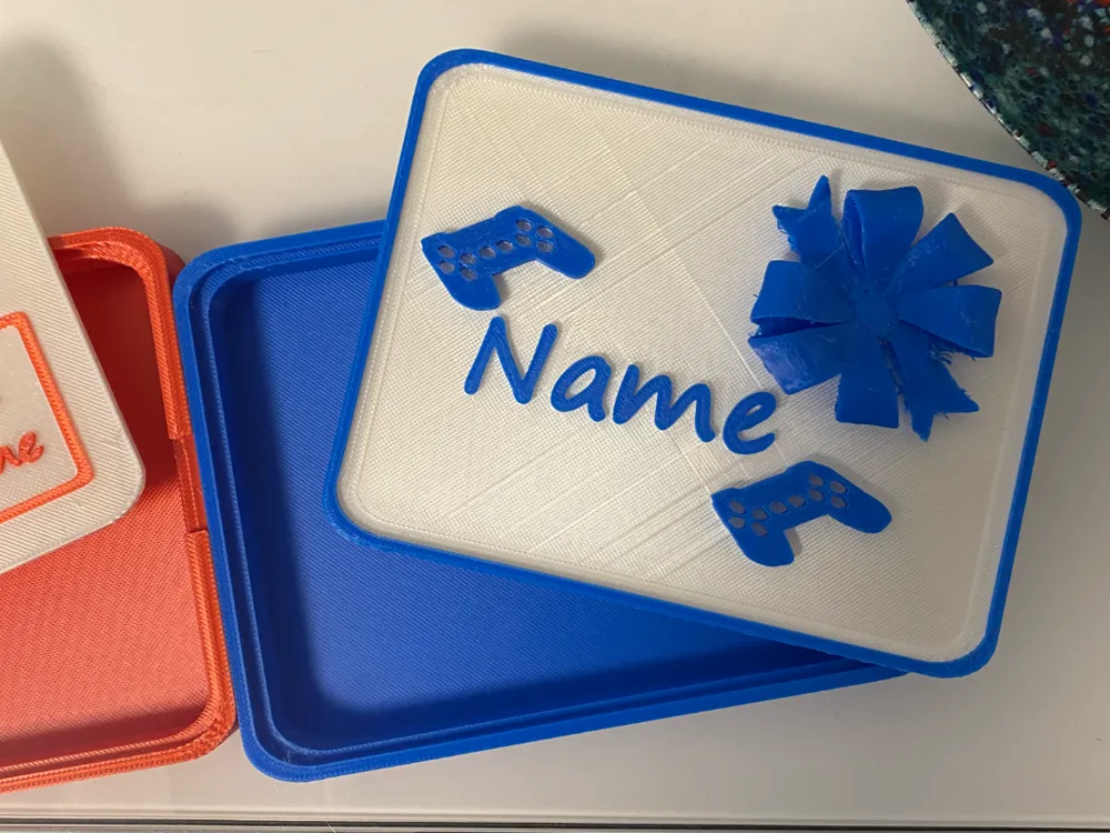 Mechanically Locking Gift Card Box 115x130mm - Free 3D Print Model ...