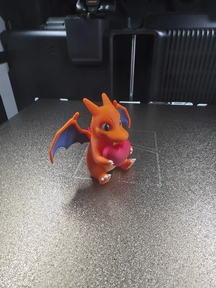 San Valentin Cute Charizard - Free 3D Print Model - MakerWorld