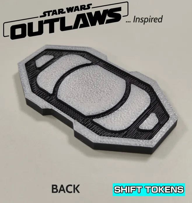 Kessel Sabacc Shift Tokens – Star Wars Outlaws by P3D Print MakerWorld ...