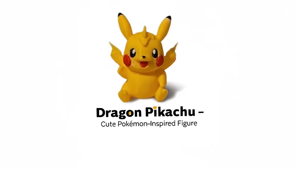 Dragon Pikachu - Cute Pokémon Inspired Figure by MagnetDanny MakerWorld ...