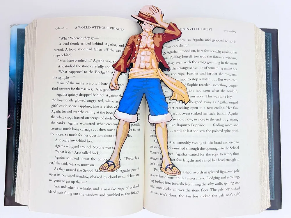 One Piece: Monkey D. Luffy 1/10th Bookmark/Décor by 3djd MakerWorld ...