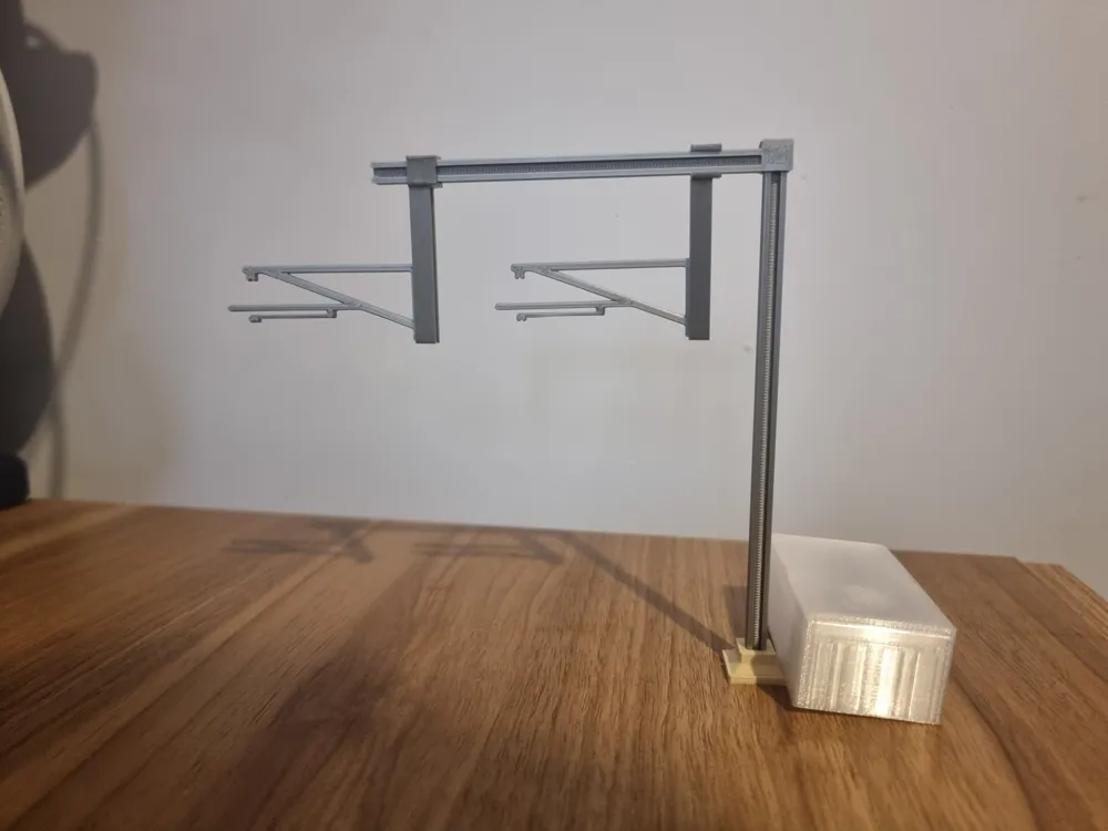 Customisable Overhead Catenary - HO Scale - Free 3D Print Model ...