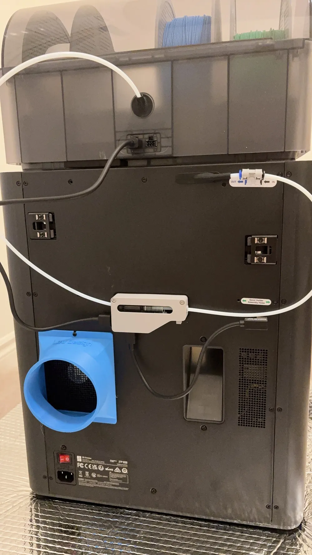 P1S Ventilation Kit For Screen Window - Free 3D Print Model - MakerWorld