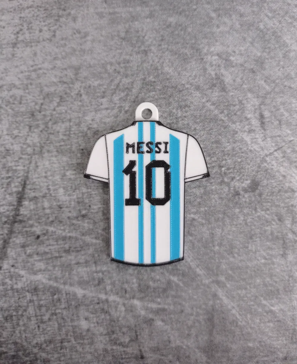 Messi Keychain by carrascue - MakerWorld