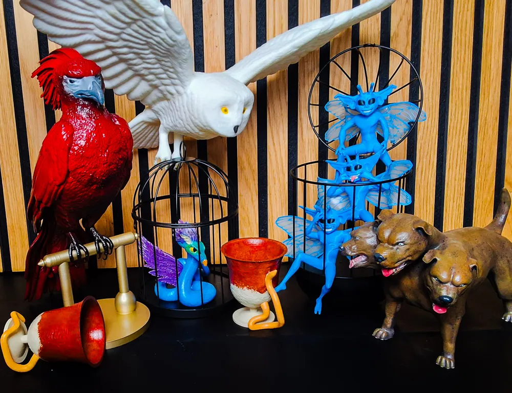 fiery Phoenix by Valkyrie Forge MakerWorld: Download Free 3D Models