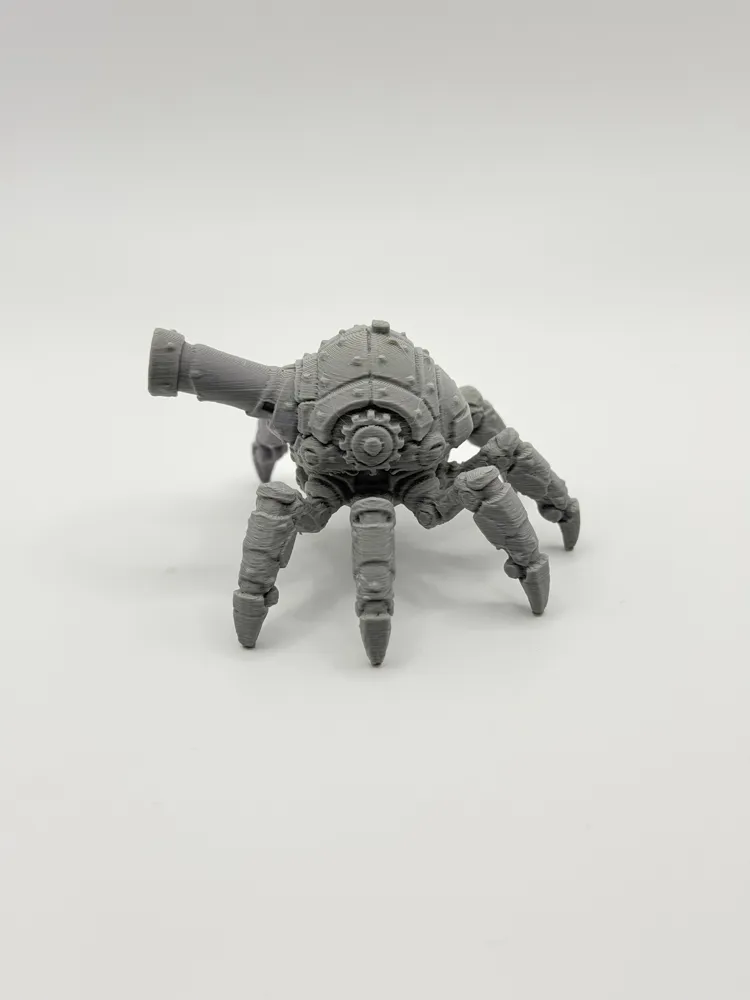 Ironback Cannon Spider - Free 3D Print Model - MakerWorld