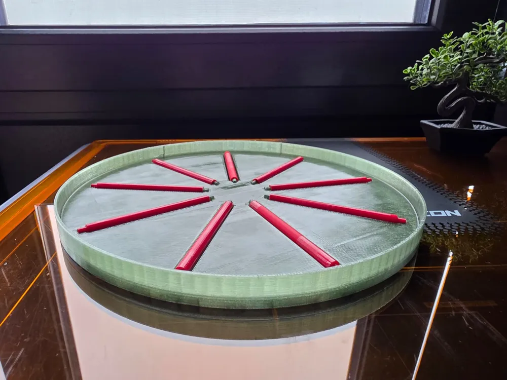 Spin-It: Fully 3D Printed Rotating Kitchen Tray - Free 3D Print Model ...