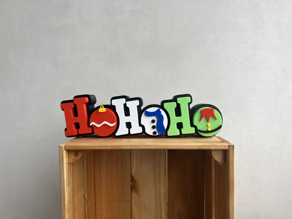 Christmas hohoho Sign by MEAF designs - MakerWorld