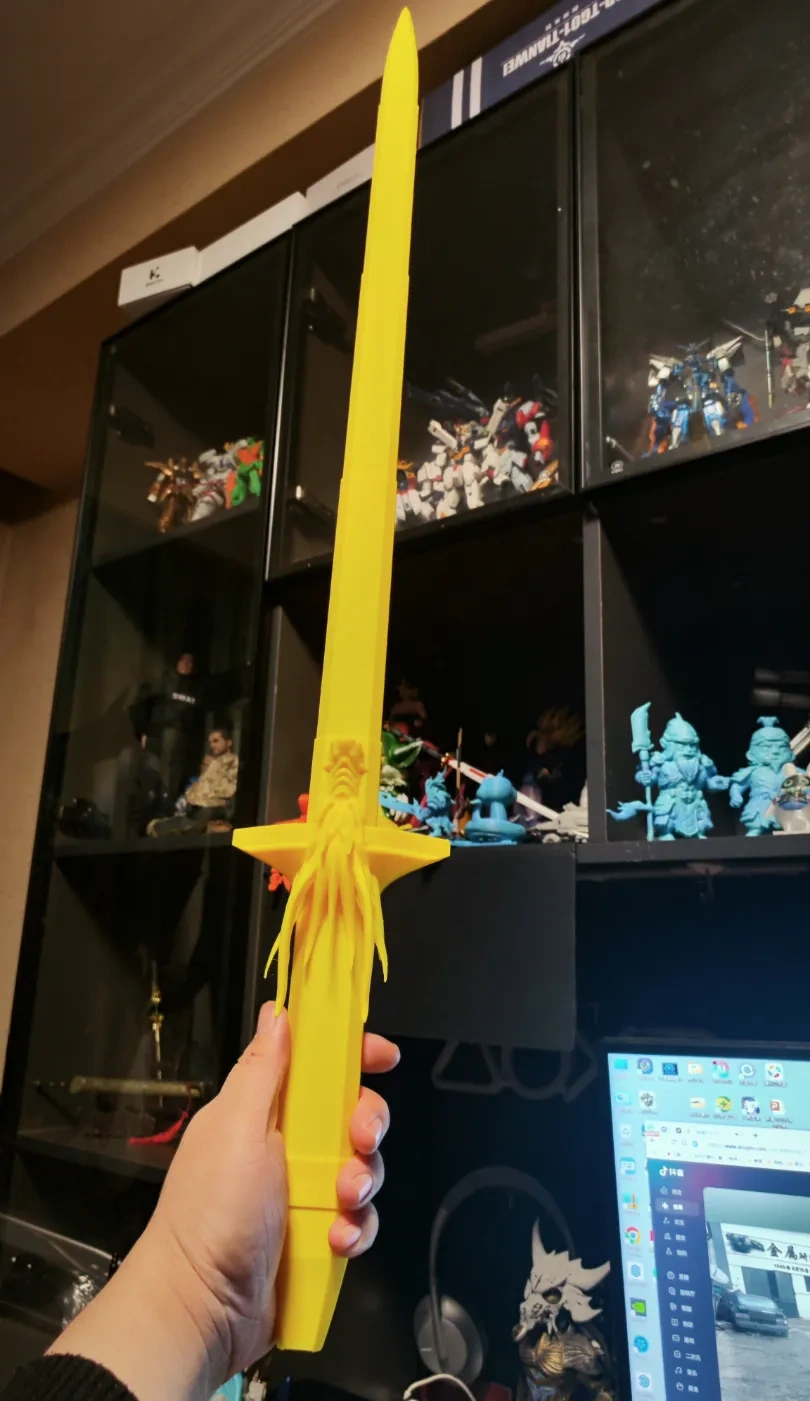 Extendable Dragon Sword by 熊小猫 MakerWorld: Download Free 3D Models