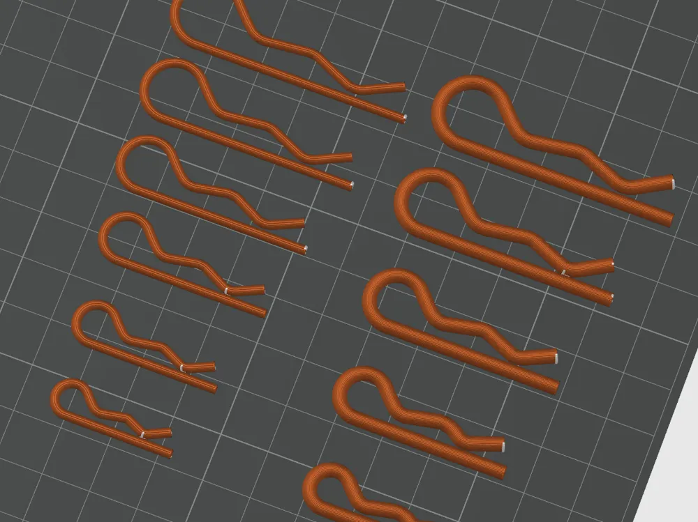 R-clip, Hitch Pin Clip, Snap Pin by BoringThings - MakerWorld