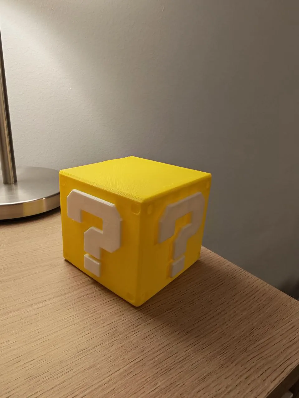 Super Mario 3D Question Mark Block | AMS Ready - Free 3D Print Model ...