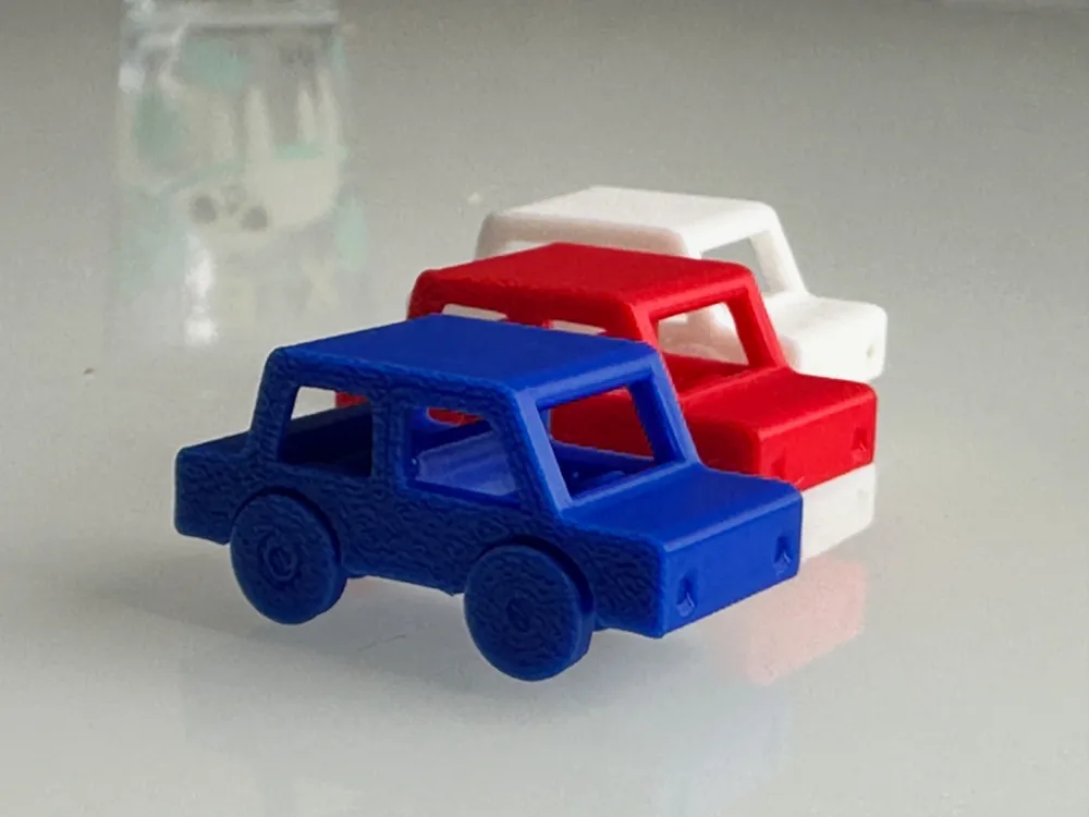 Mini Car with rotating wheels by Zdenek MakerWorld: Download Free 3D Models
