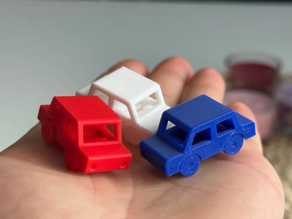 Mini Car with rotating wheels by Zdenek MakerWorld: Download Free 3D Models