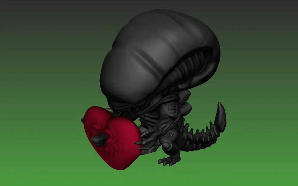 XenoBite : The Love Eater by Valkyrie Forge MakerWorld: Download Free ...