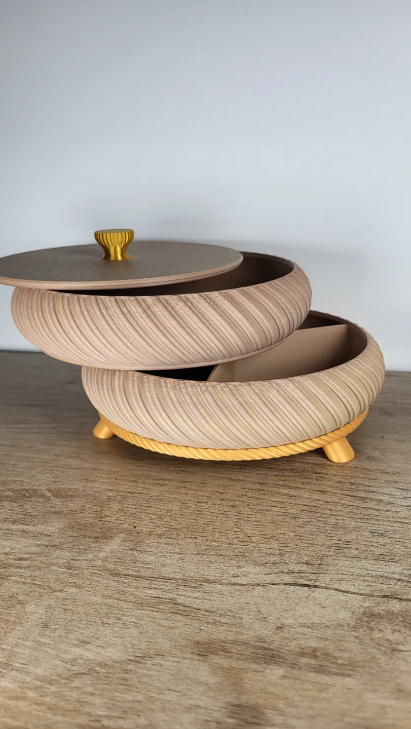 Stackable Bowl Tray - Base Stand #02 by Art Design. 3D MakerWorld ...