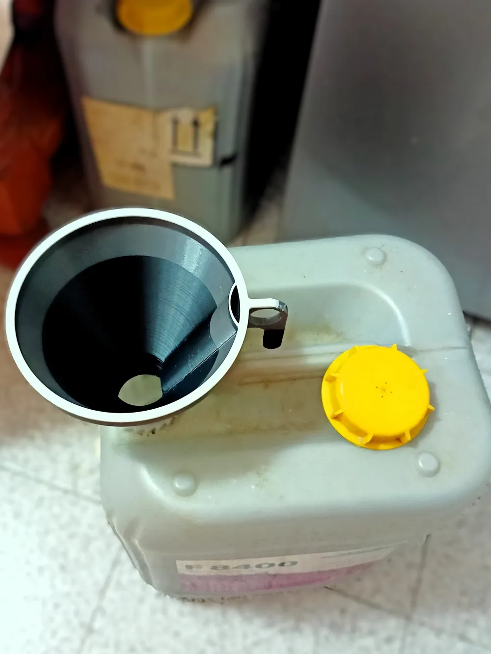 High-Flow Funnel with Air Vent for Carboys - Free 3D Print Model ...