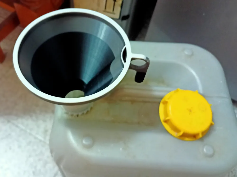 High-Flow Funnel with Air Vent for Carboys - Free 3D Print Model ...