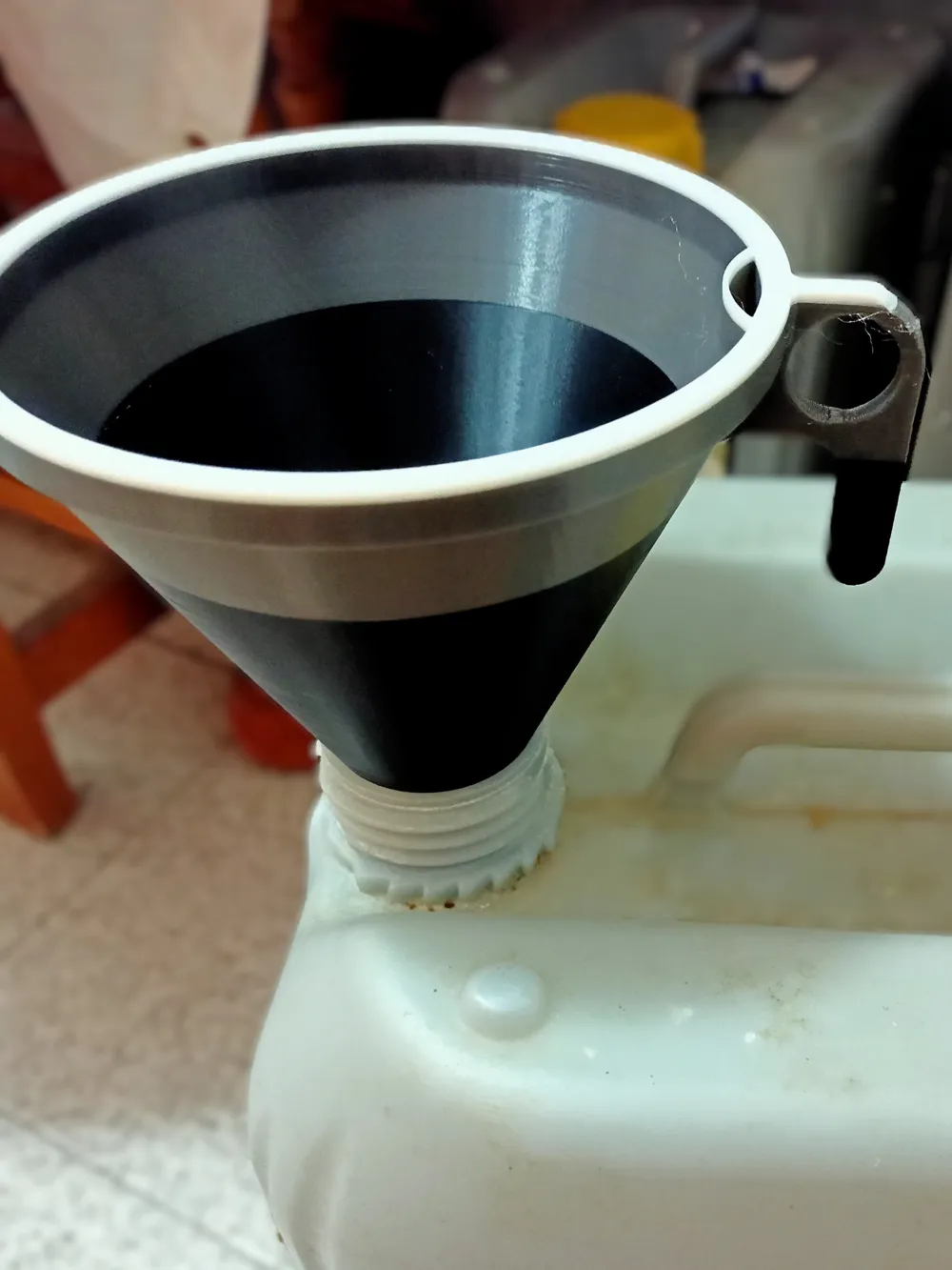 High-Flow Funnel with Air Vent for Carboys - Free 3D Print Model ...
